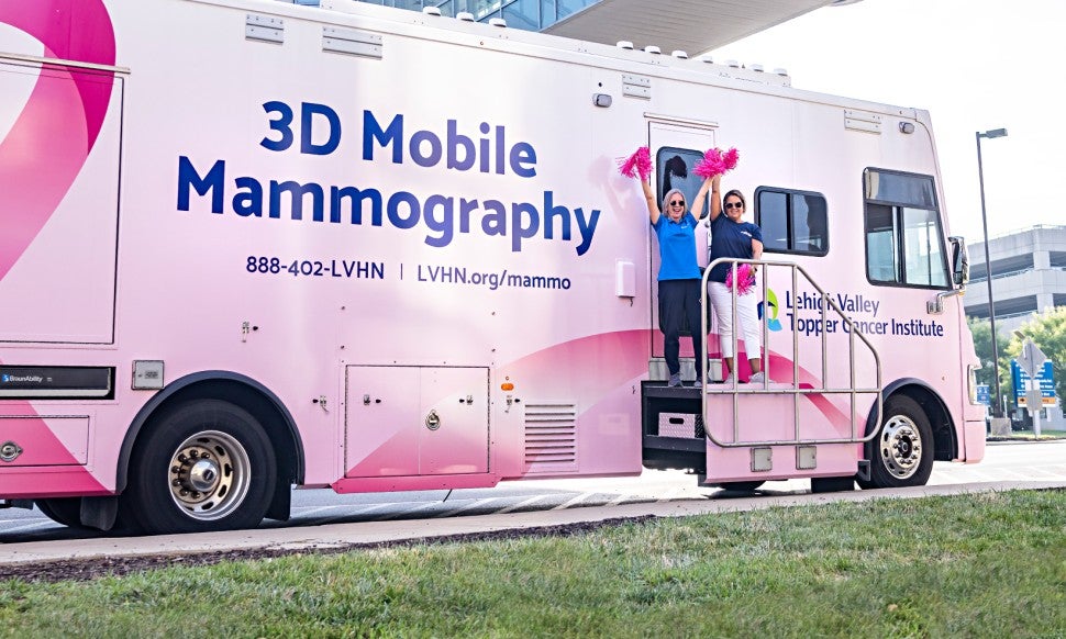 Mobile Mammography Coach at Cedar Crest | Lehigh Valley Health Network